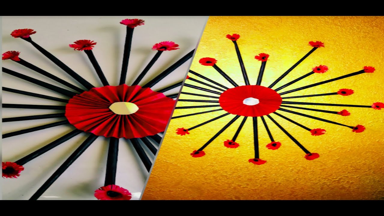 Easy Wall Hanging Ideas Newspaper Craft Best Out Of Waste DIY Crafts YouTube easy-wall-hanging-ideas-newspaper-craft-best-out-of-waste-diy-crafts-youtube