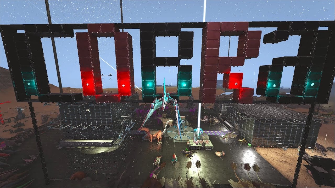 74 SERVER | COBRA BASE SHOWCASE | ARK OFFICIAL PVP - YouTube