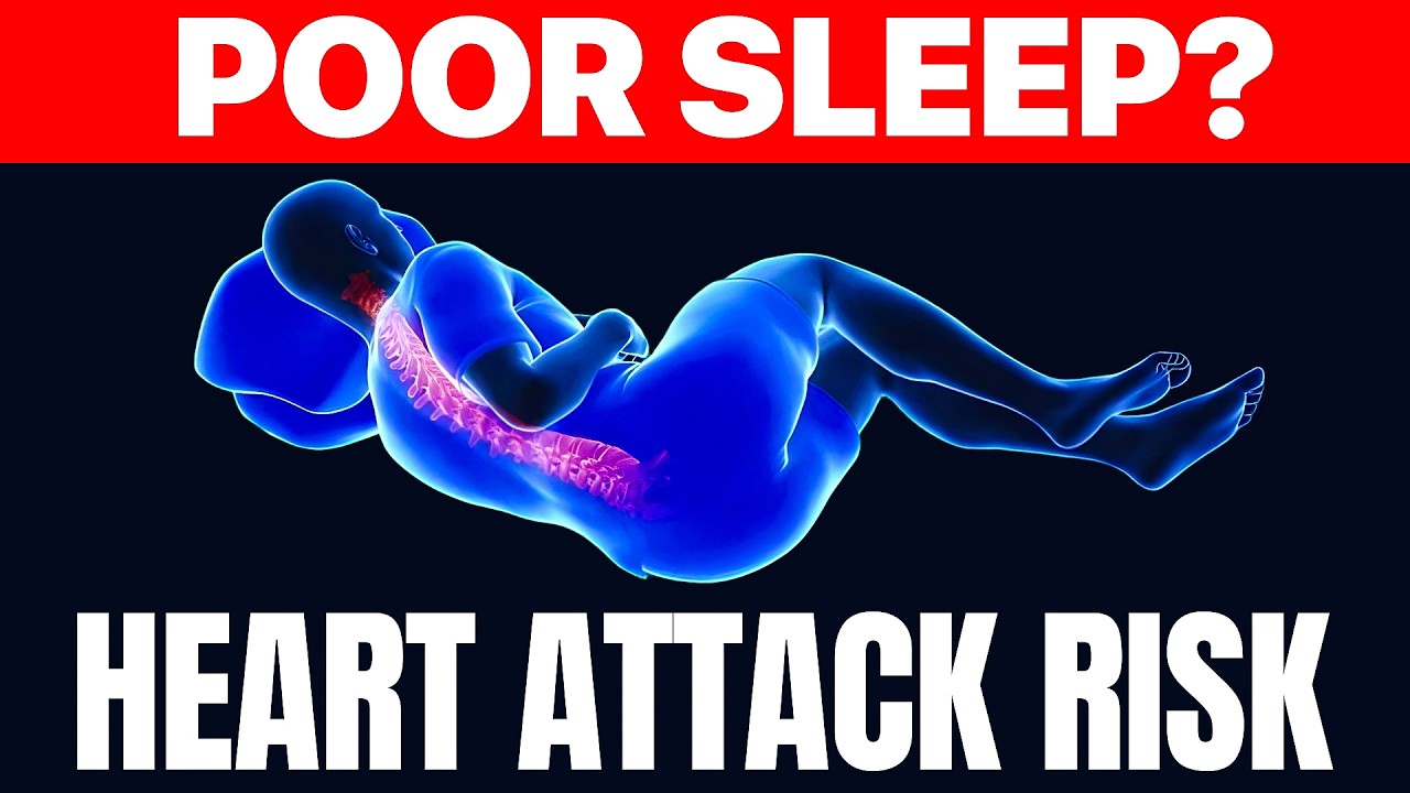 How Not Sleeping Actually Aging You! (Heart Attack Risk) - YouTube