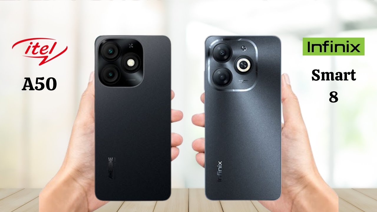 Itel A50 Vs Infinix Smart 8 - Full Comparison 2024 - YouTube