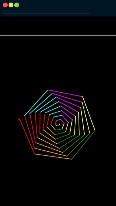 Amazing Flower Design using Python turtle 🐢 #python #coding #funny #viral #trending #design ...