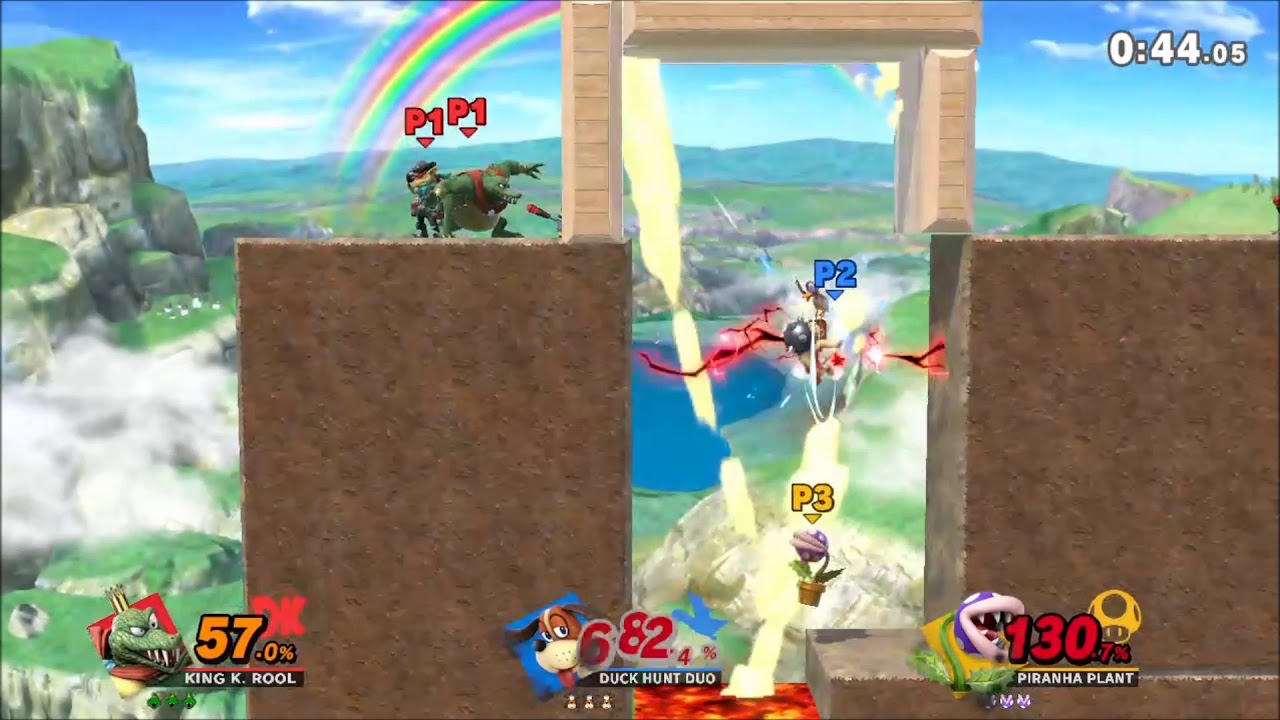 [Super Smash Bros. Ultimate] My best experience with custom stages so ...
