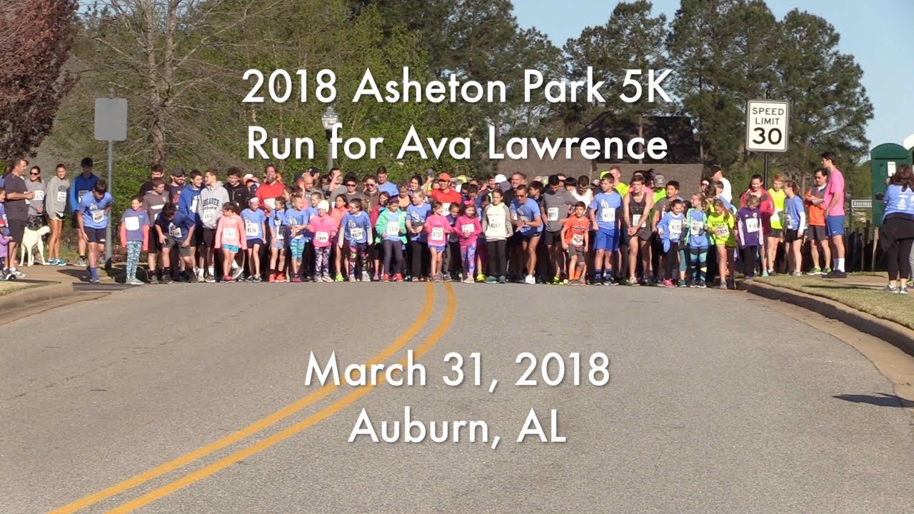 2018 Asheton Lakes 5K - Run For Ava Lawrence - YouTube