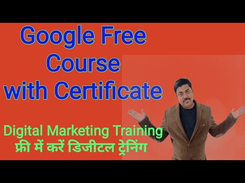 Google free digital marketing course ¦ How to get free google ...