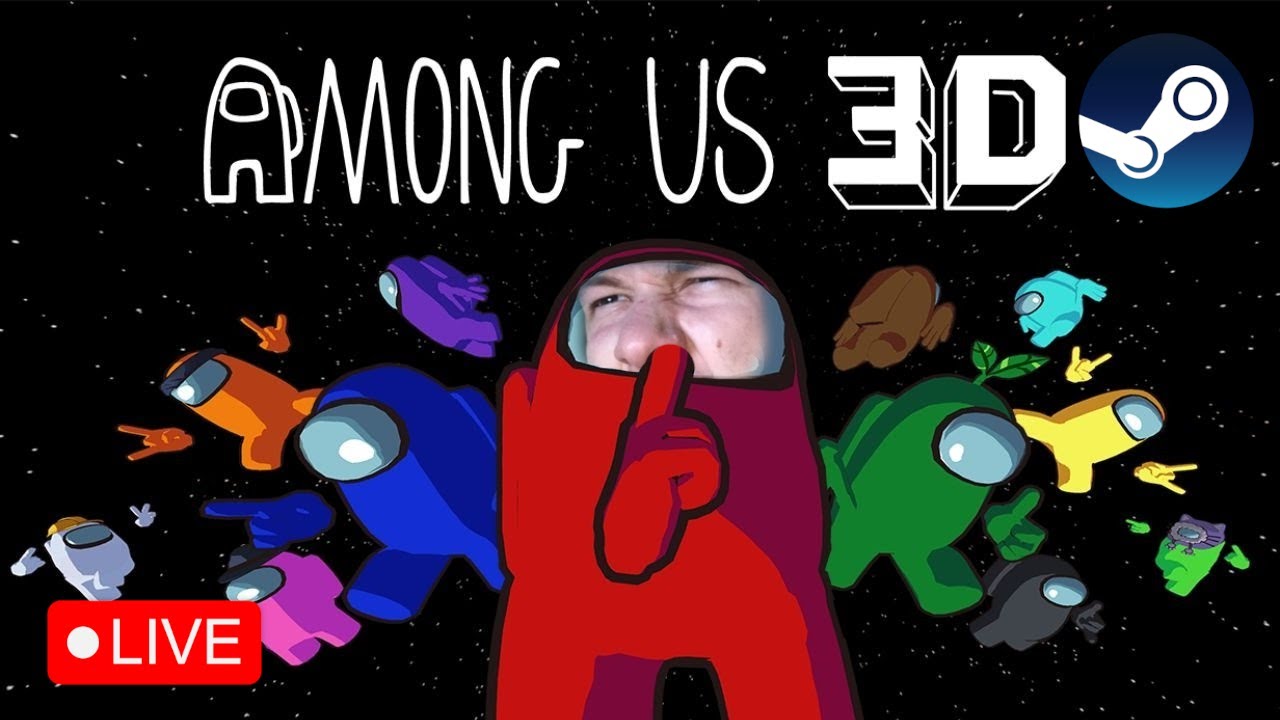 🔴 LIVE AMONG US 3D Early Access (INFECTED GAME MODE) - YouTube