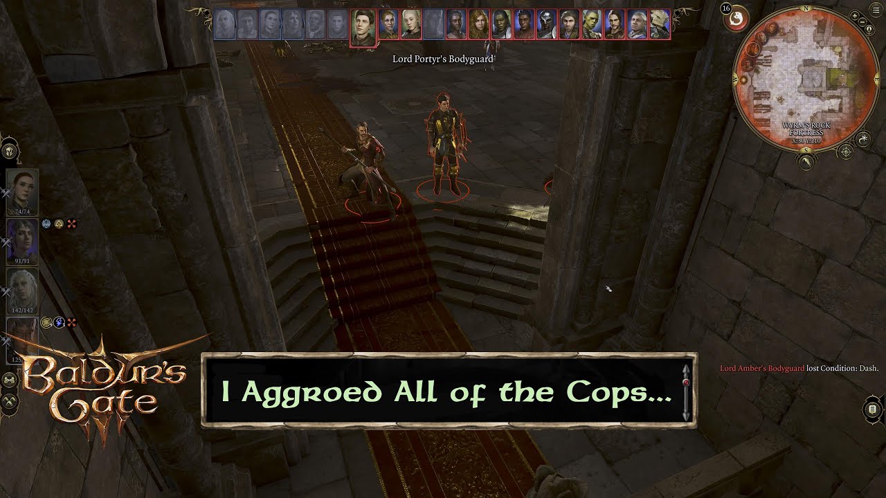 Returning to Wyrm's Rock Fortress and Fighting All of the Flaming Fists ...