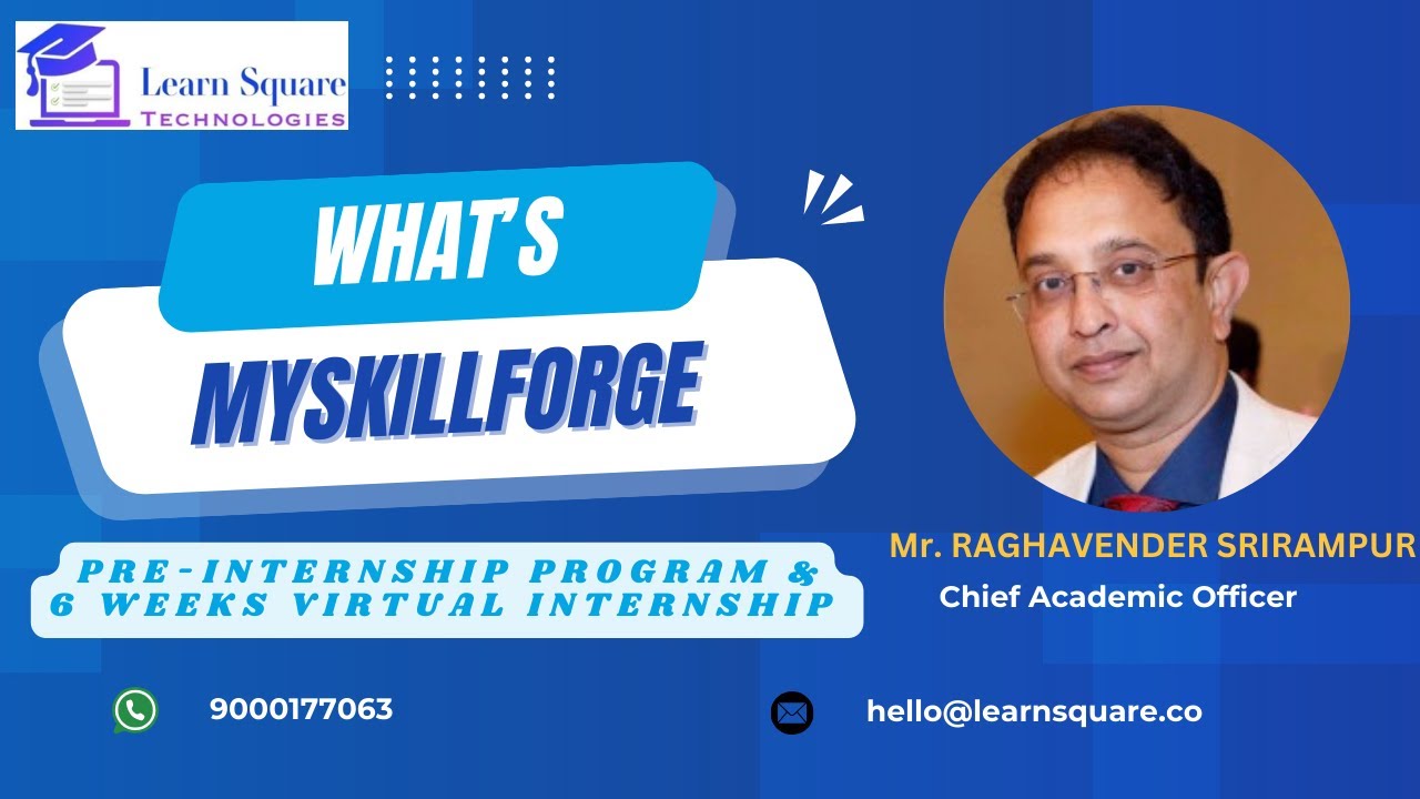 Webinar on "What's MySkillForge" - YouTube
