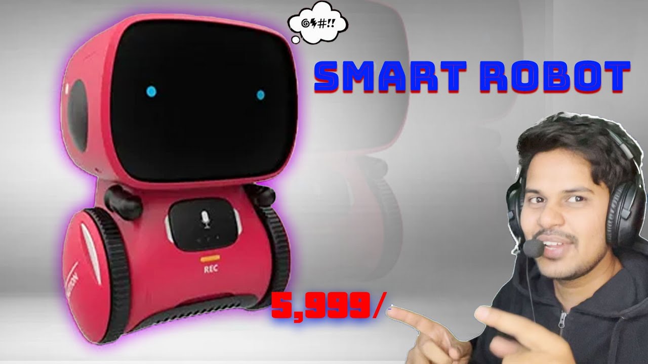 AT SMART VOICE CONTROL ROBOT | IT CAN DANCE AND SPEAK | Telugu loo ...