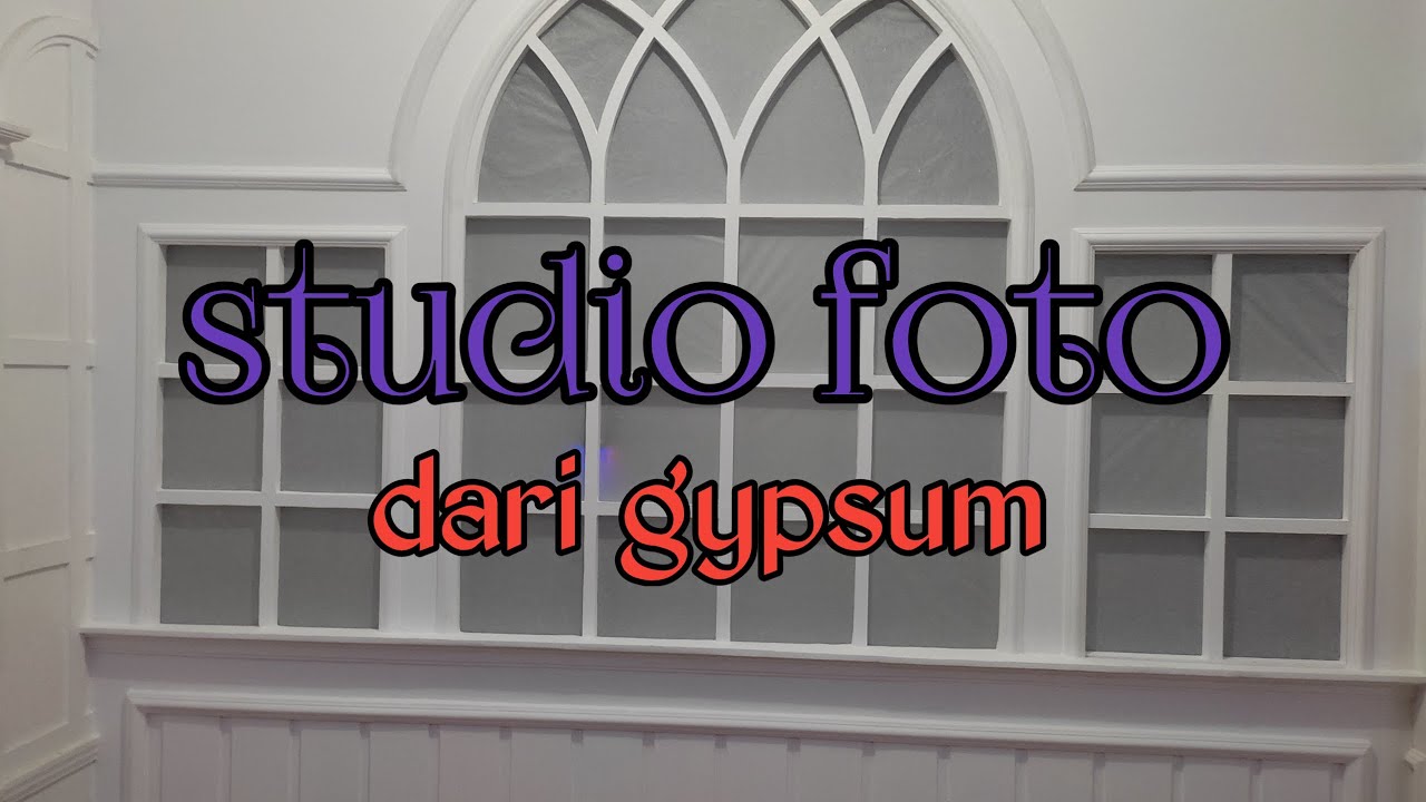 Background studio foto dari gypsum - YouTube