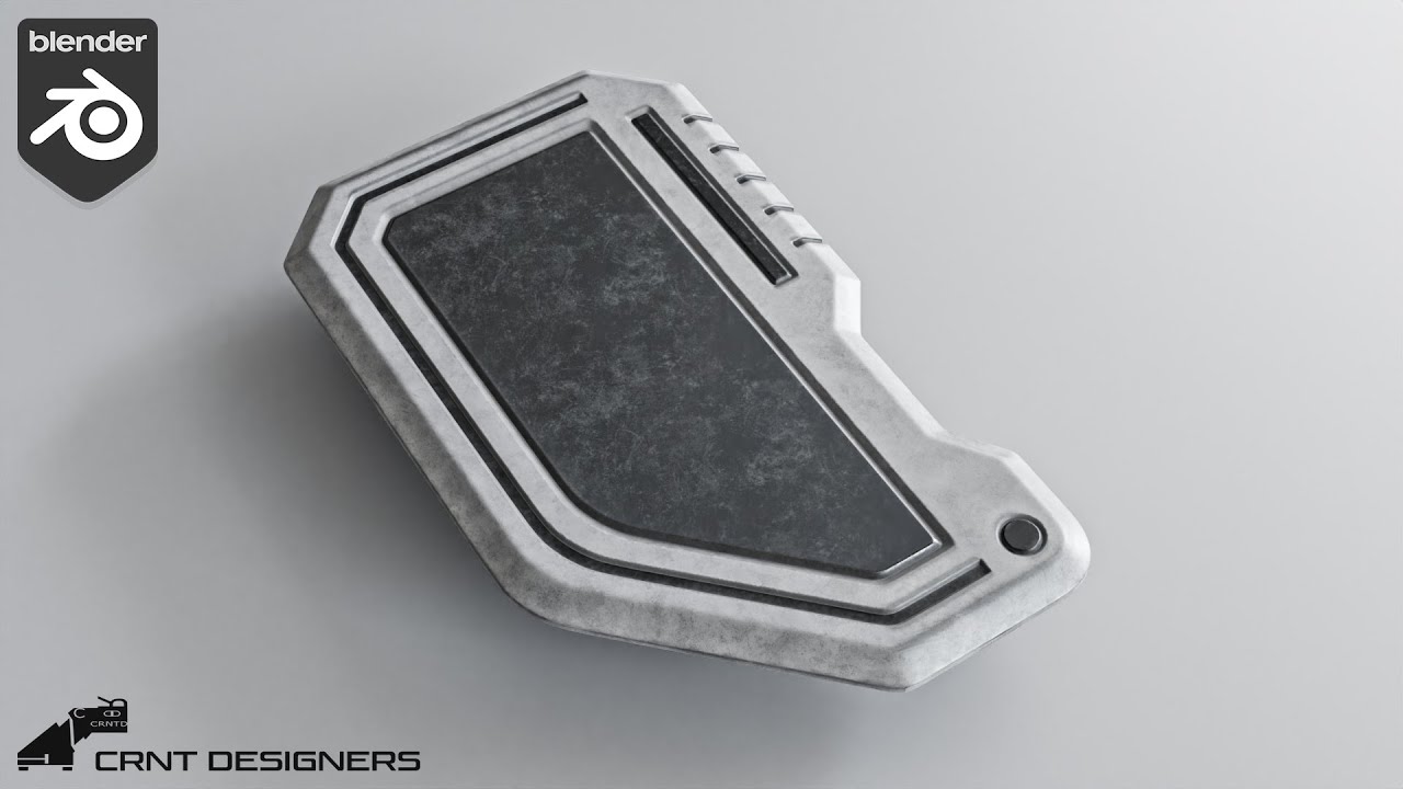 NH22 _ Hard surface prop modeling in blender _ blender modeling - YouTube