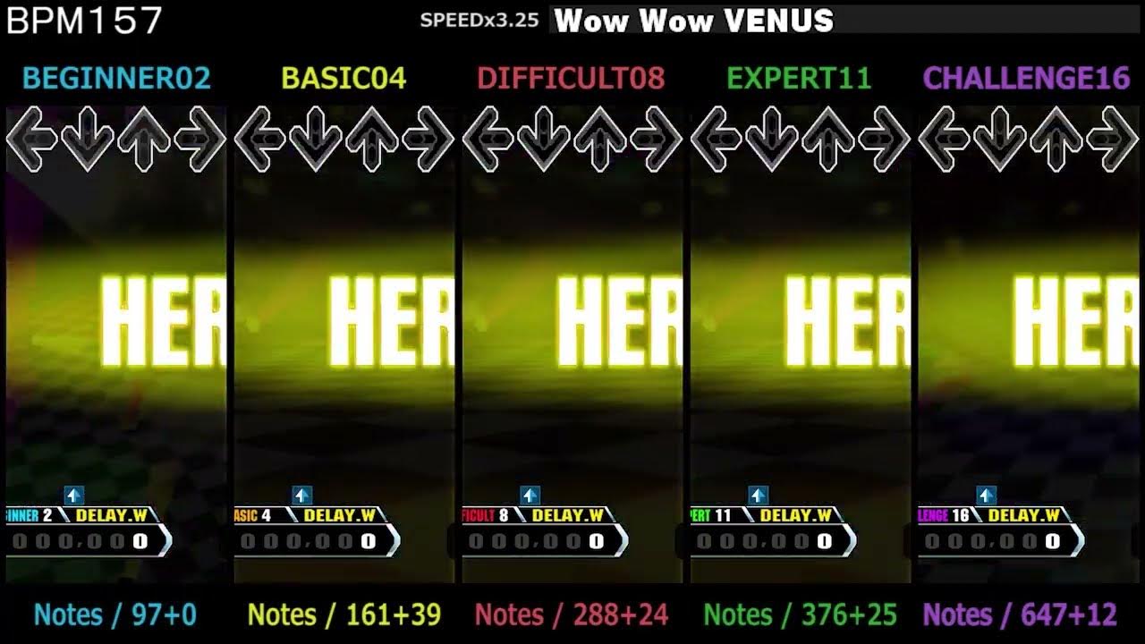 DDR / Wow Wow VENUS - SINGLE (DanceDanceRevolution 2013) - YouTube