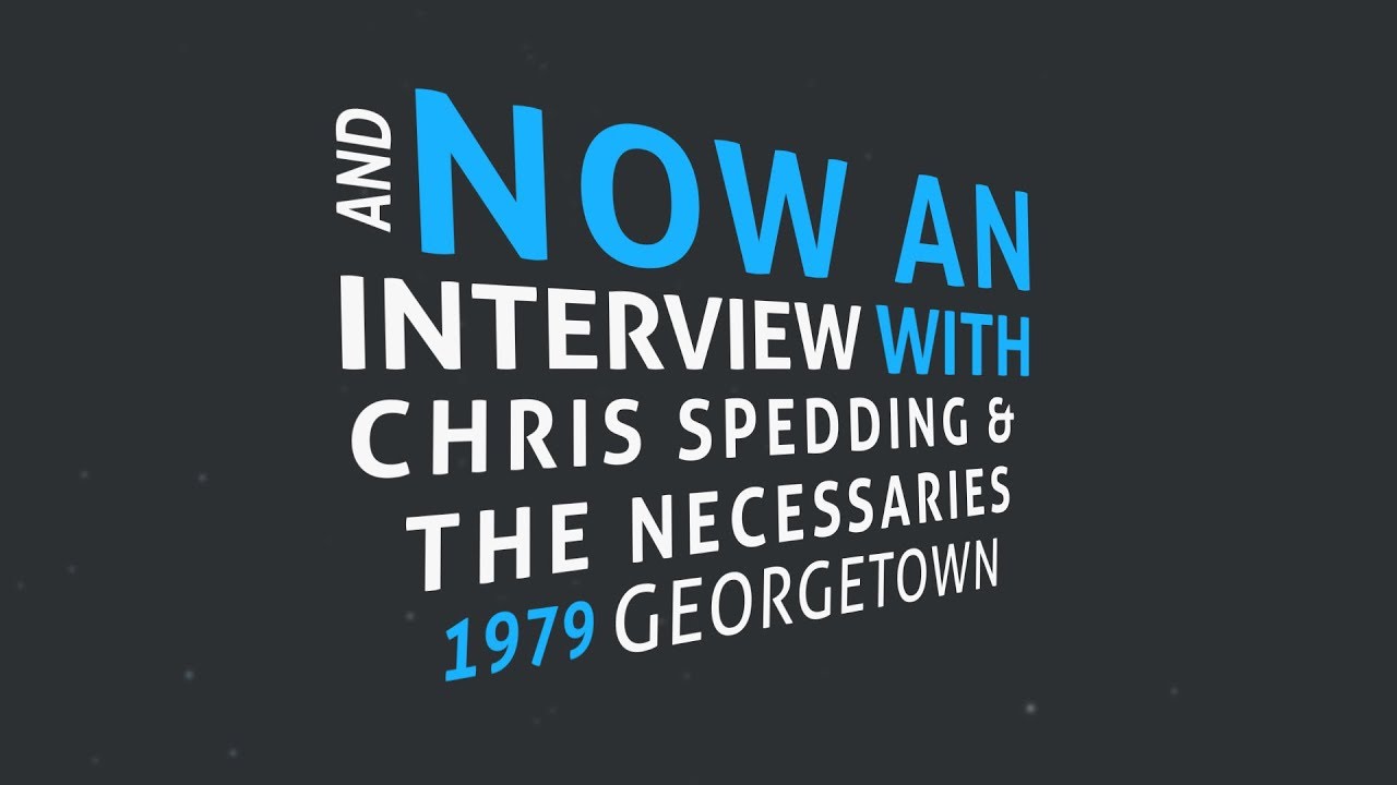 WHFS 102.3FM - 🕶 Chris Spedding & The Necessaries interview 1979 - YouTube
