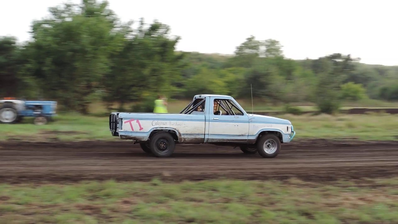Mini Stock Truck Race - Feature Start - YouTube