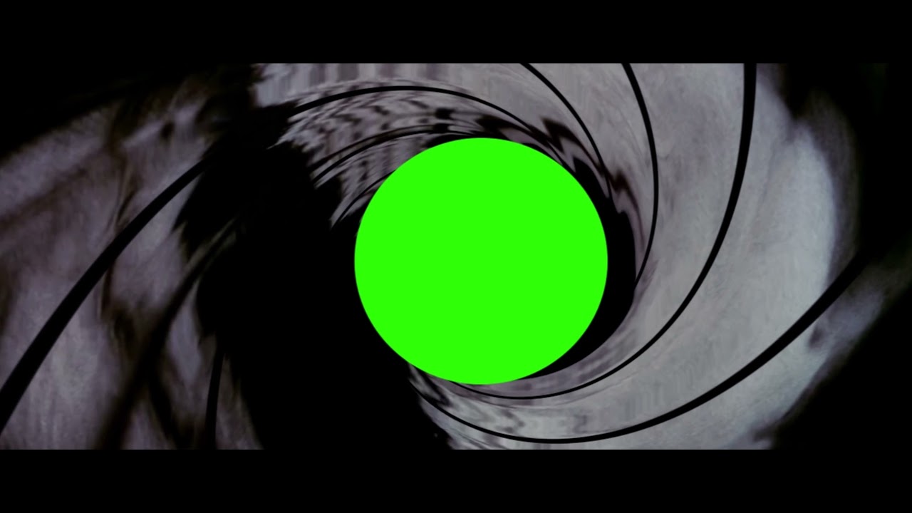 Custom Gunbarrel Green Screen - YouTube
