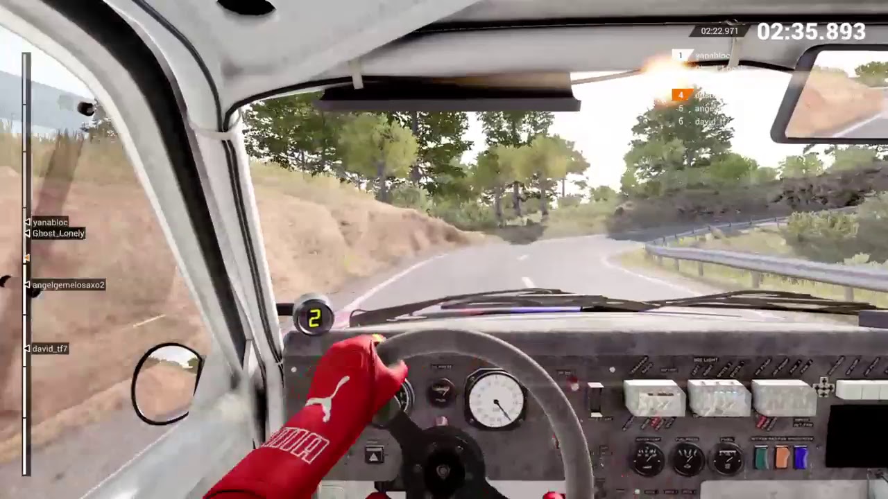 Dirt 4 LIVE First Person Racing PVP Rally - Manual with Clutch - YouTube