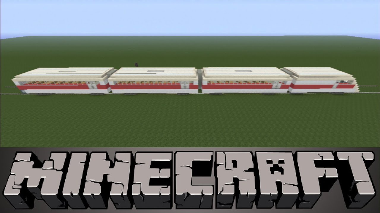 Minecraft ICE Train - YouTube