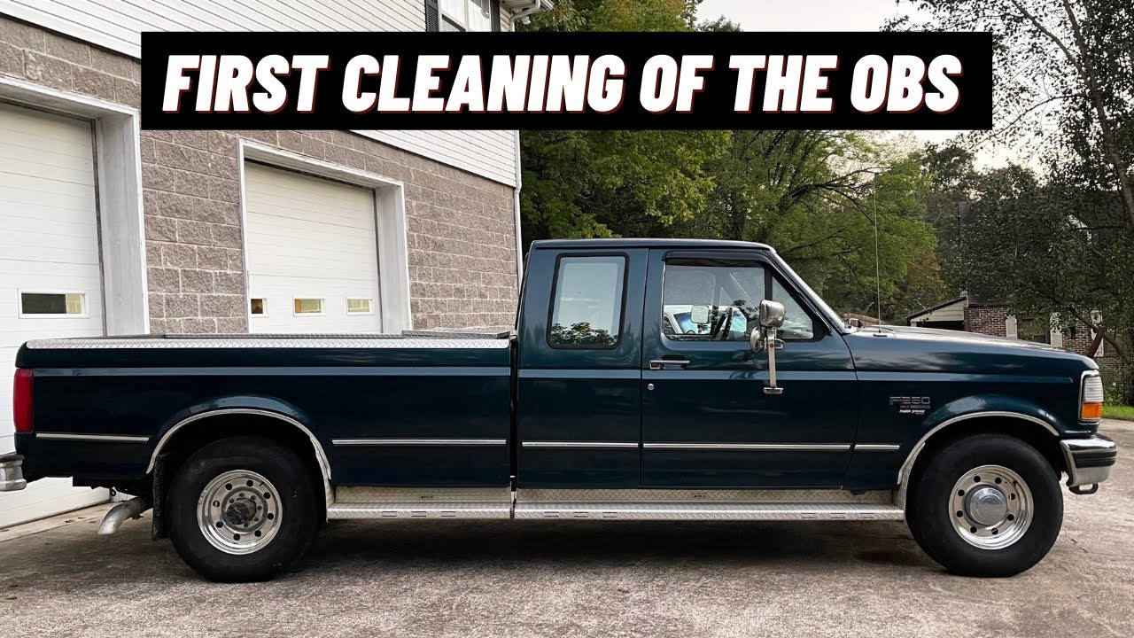 Cleaning Up The New OBS F250 and Transmission Diagnoses - YouTube