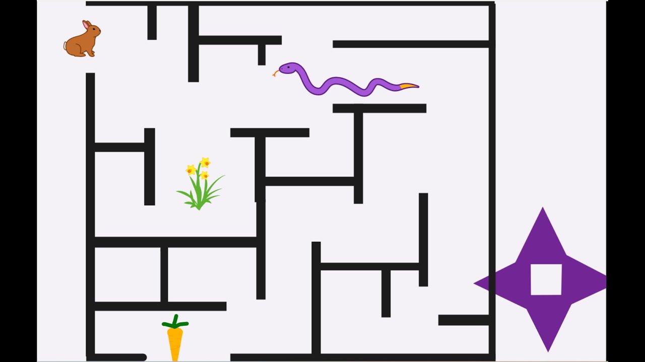 Scratch Jr: A maze game - YouTube