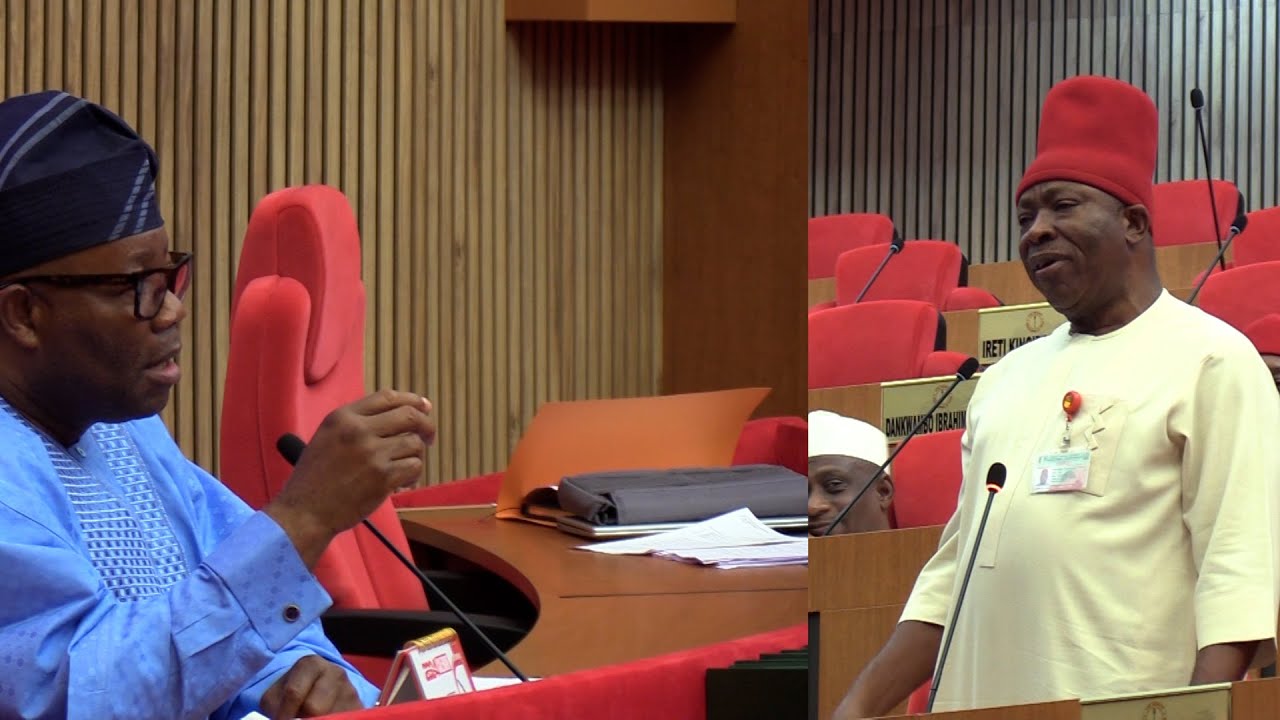 "Stick to the Point!" Akpabio Warn Senator for Praising Bianca Ojukwu ...