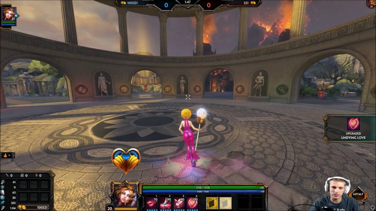 Smite: Aphrodite Healer/Solo Build Video - YouTube