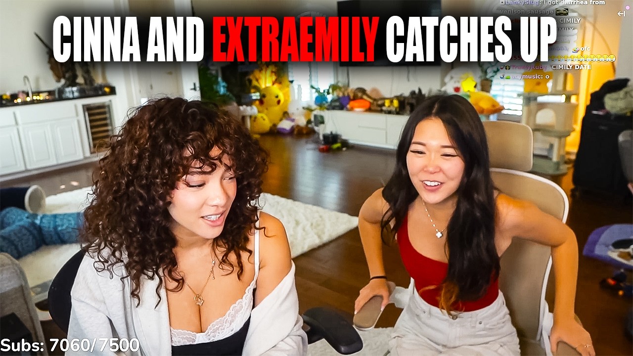 Cinna & ExtraEmily CATCHING UP Like No Time Passed | W Friends😭! - YouTube