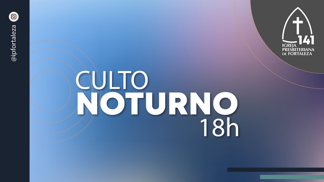 Culto Noite | 08/06/2025 | Rev. Elizeu Dourado de Lima - YouTube