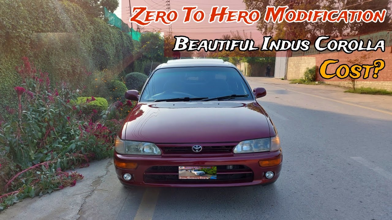 Ase Corolla Ko Tayar Kerney Pe Katni Cost Atti Hai, MashaAllah Modified ...
