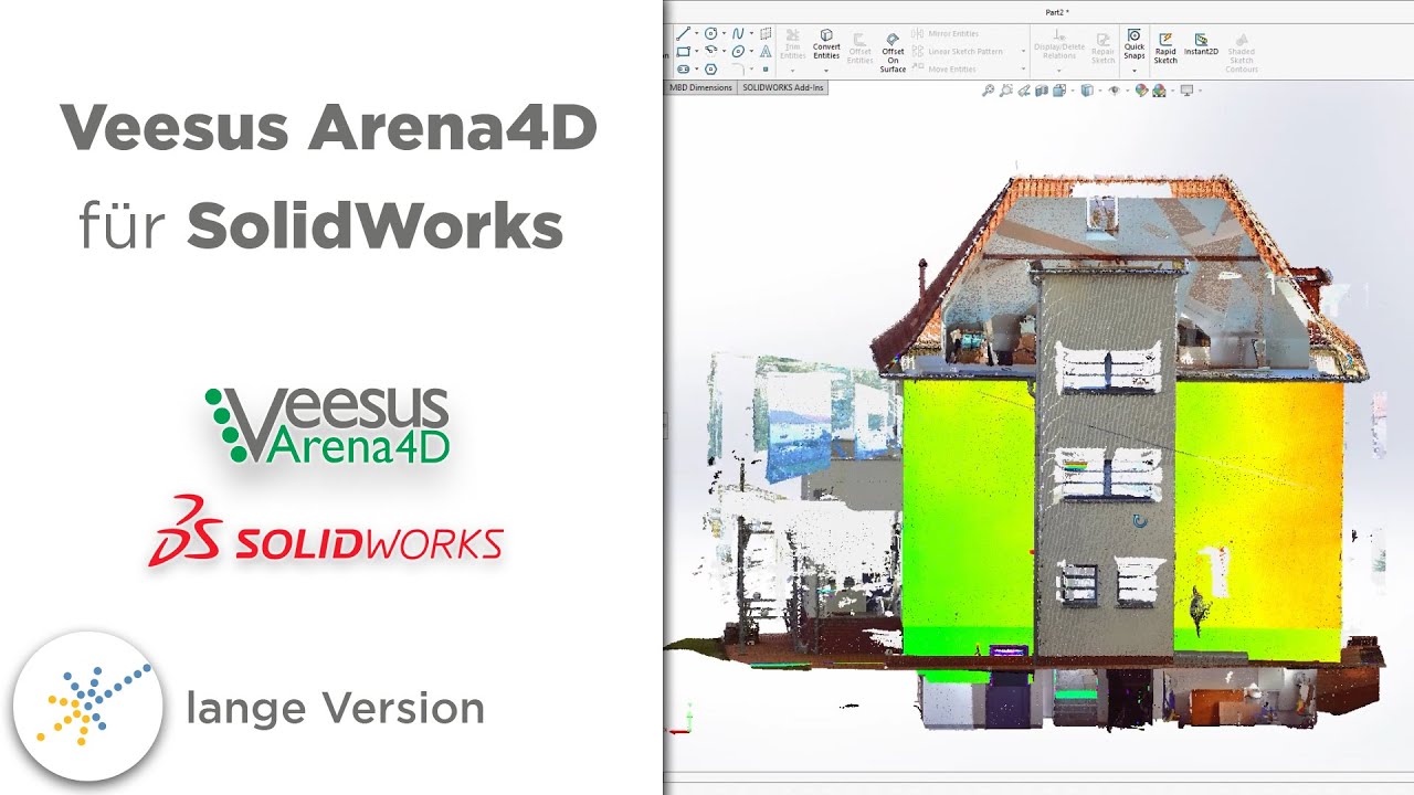 Neue Möglichkeiten mit Veesus Arena4D für SolidWorks / Schnitte erstellen, Clipping, Shader ...