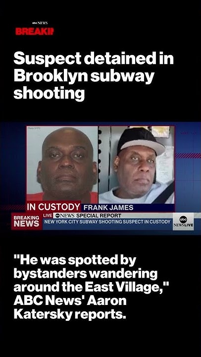 Brooklyn Subway Shooting Suspect Apprehended After Spotted “wandering