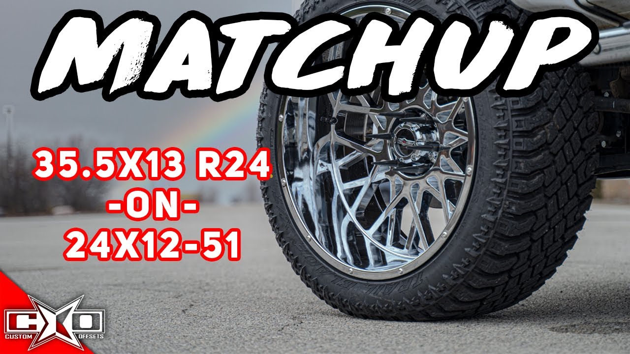 24x12 Vision Rocker Wrapped in a 35.5x13R24 Atturo Trail Blade X/T ...