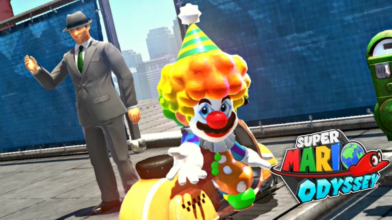 CLOWN SCOOTER - Super Mario Odyssey Épisode 106 - YouTube