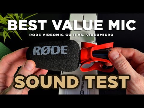 RODE VideoMic Go II Helix vs Video Micro: Sound Test (Podcasting, Gaming, Streaming) #rode