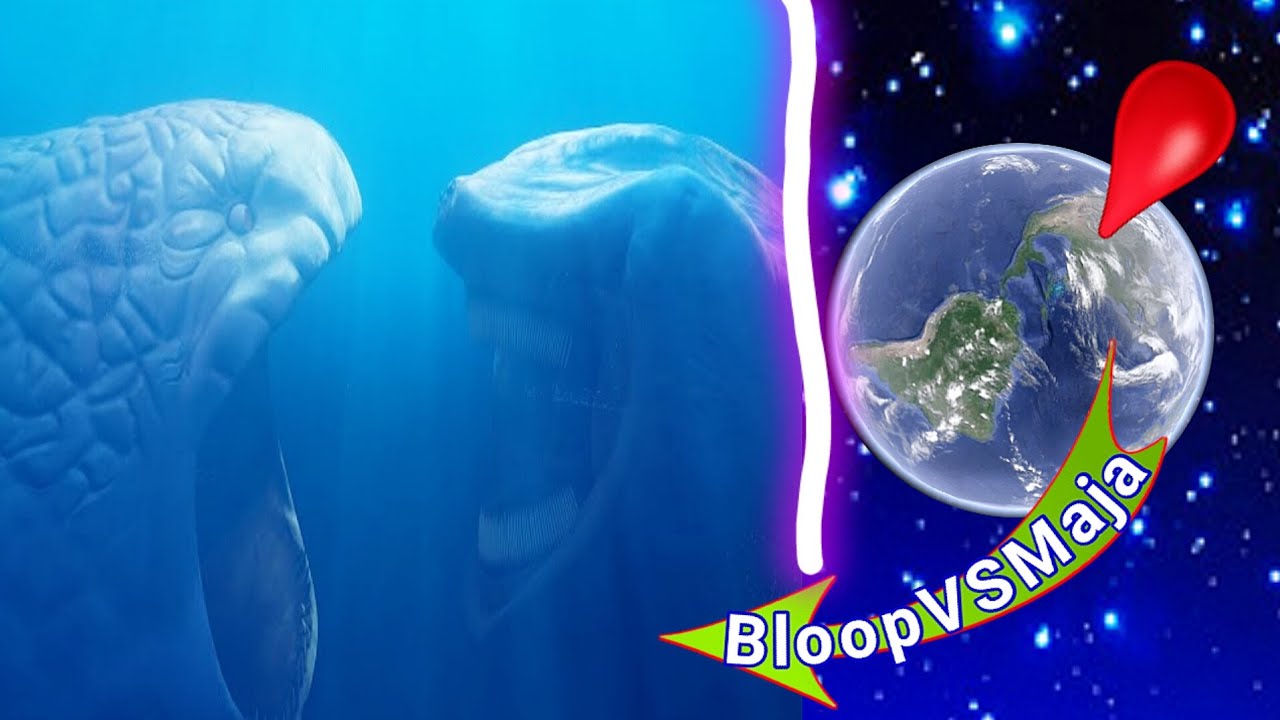 Bloop VS El Gran Maja OMG,NON Stop Fight Footage Found on Google Earth ...