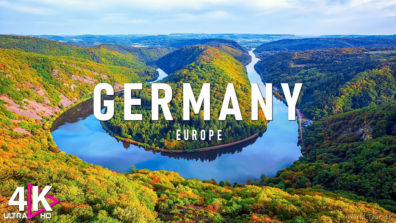 Germany 4K UHD - Scenic Relaxation Film With Calming Music - 4K Video ...