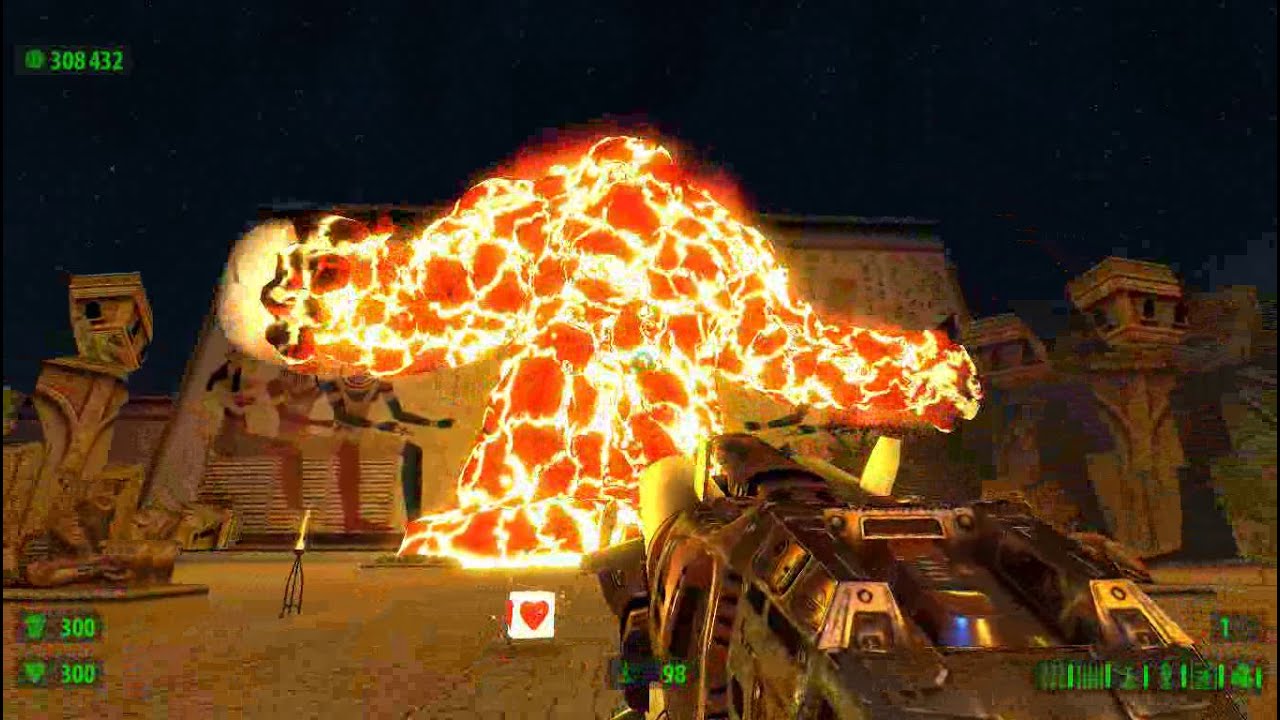 Serious Sam HD: TFE Second Boss [1080p] - YouTube