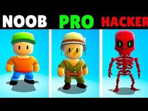 noob vs ok vs average vs pro - YouTube