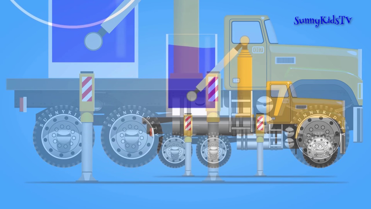 Trucks for kids Learn colors Mix Colors Video for children, kids ...