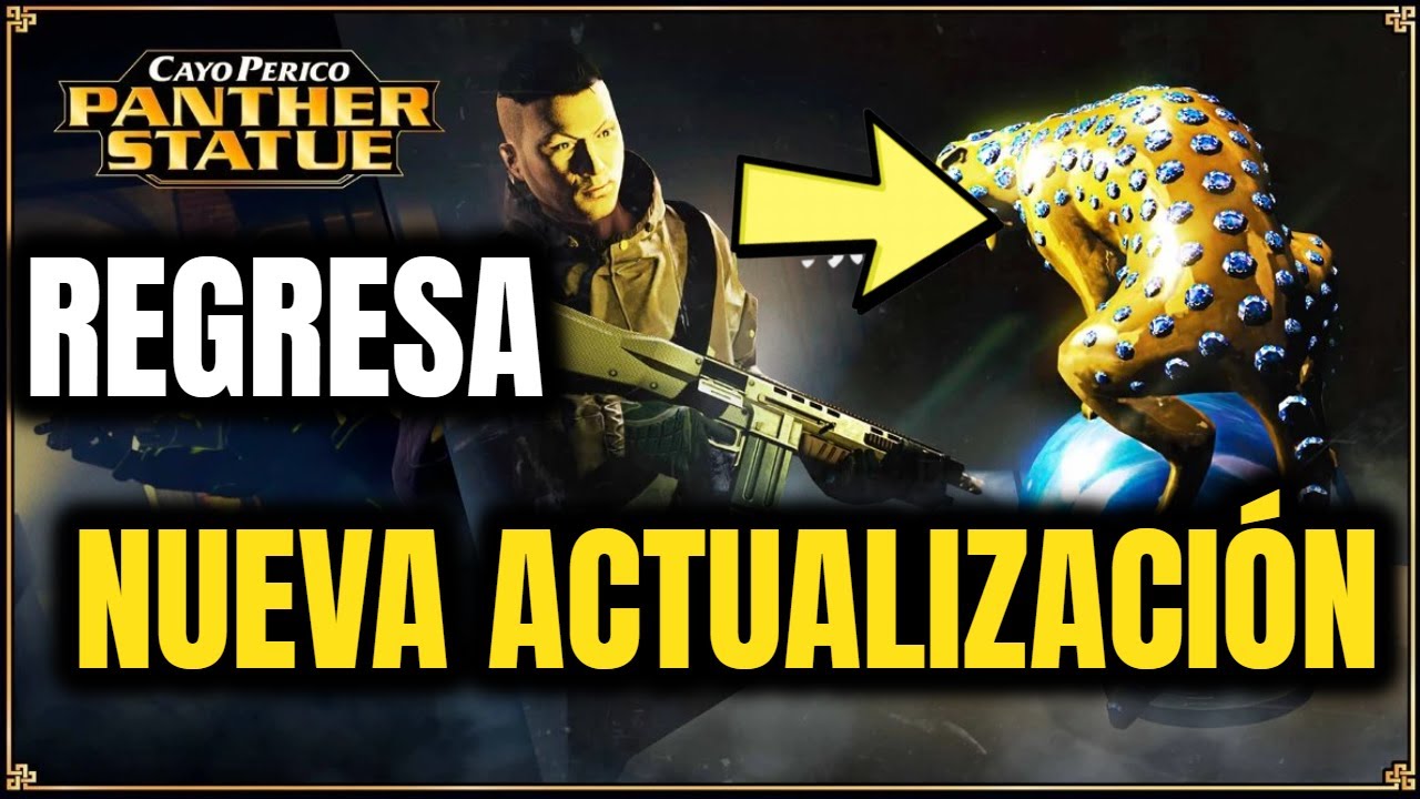 😎 REGRESA LA ESTATUA DE LA PANTERA DE CAYO PERICO GTA V ONLINE (PS4) LA ...