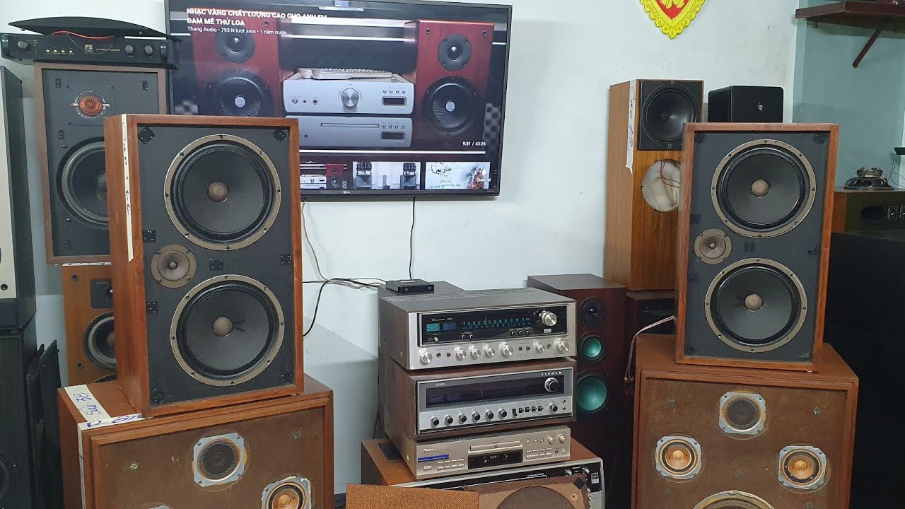 Loa Altec Lansing model 886A.Made in USA. - YouTube