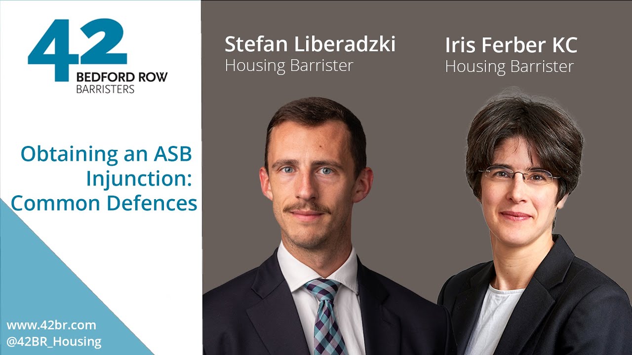 Obtaining an ASB injunction: common defences - YouTube