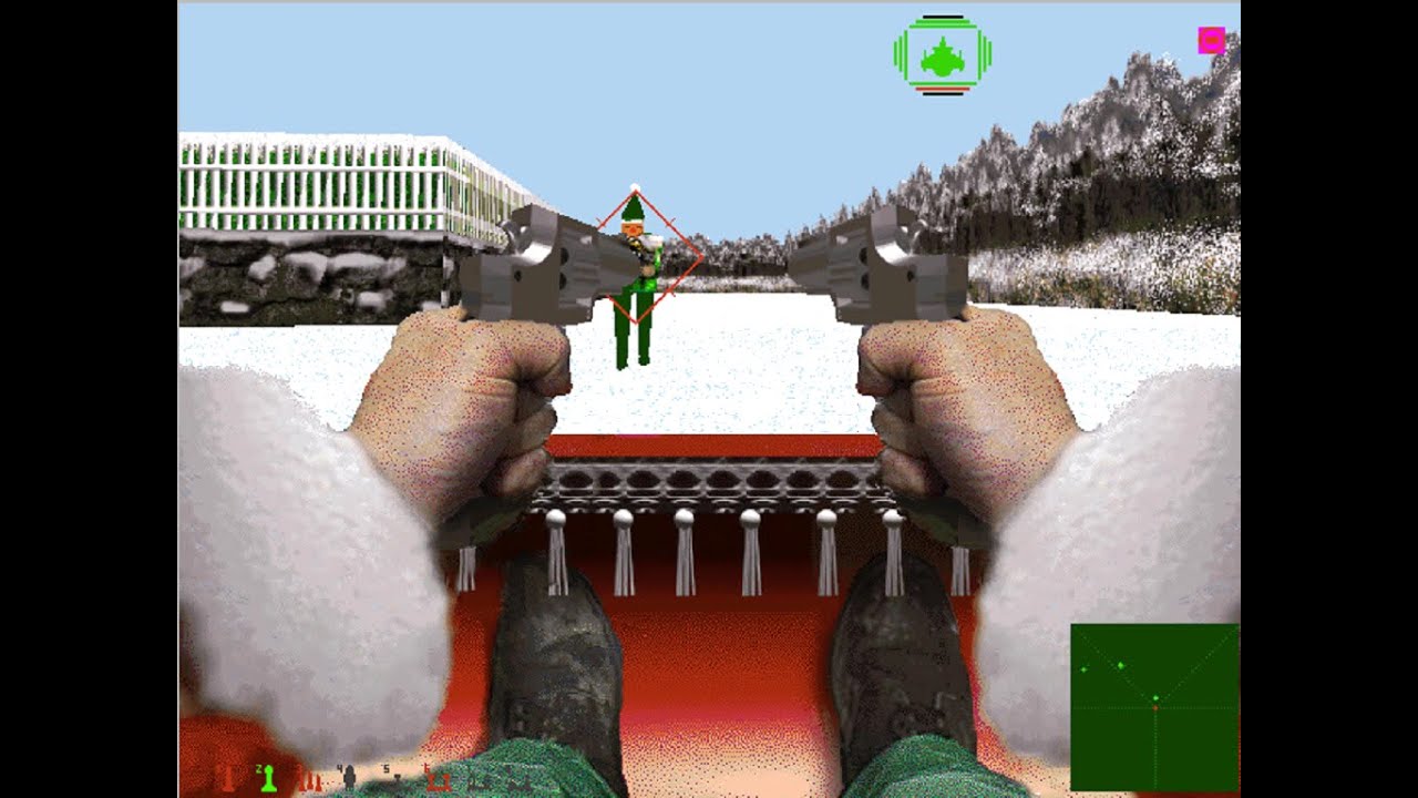Santa Slayer (Windows game 1997) - YouTube