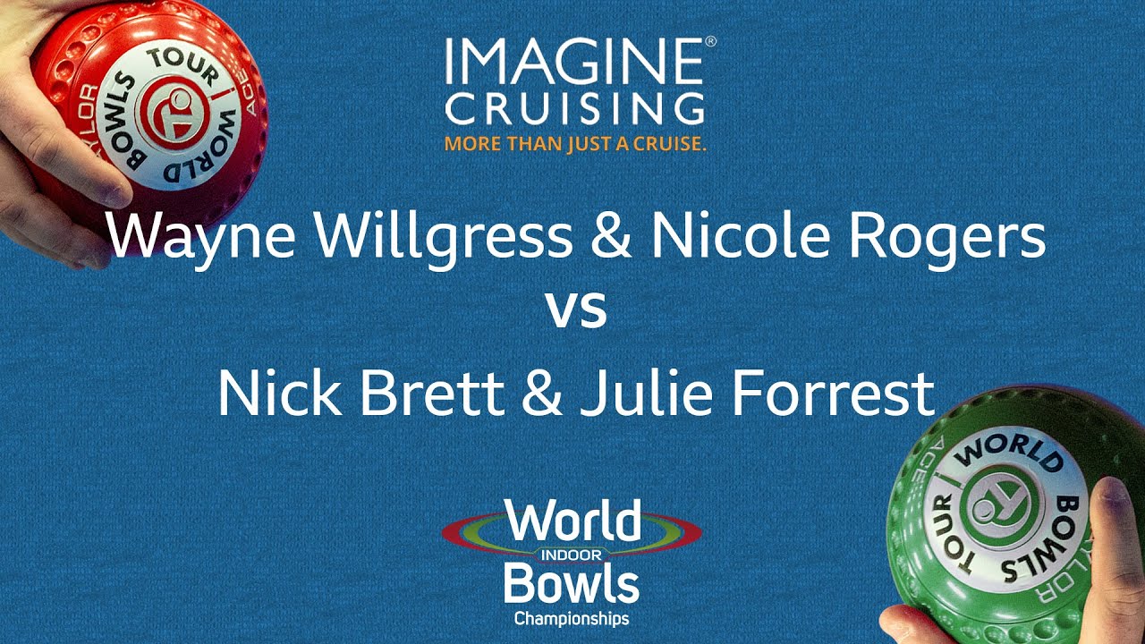 World Indoor Bowls Championship 2024 W.Willgress & N.Rogers vs N.Brett ...