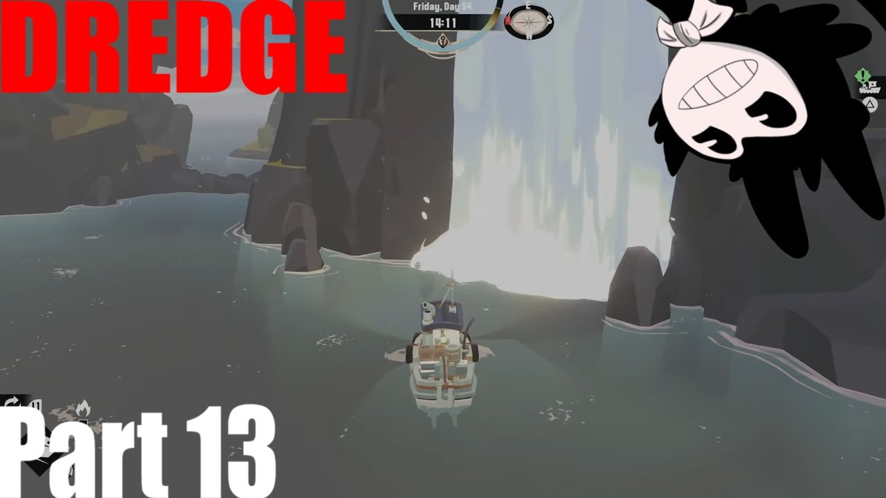 THERES A MONSTER BEHIND THIS WATERFALL: DREDGE WALKTHROUGH - PART 13 ...