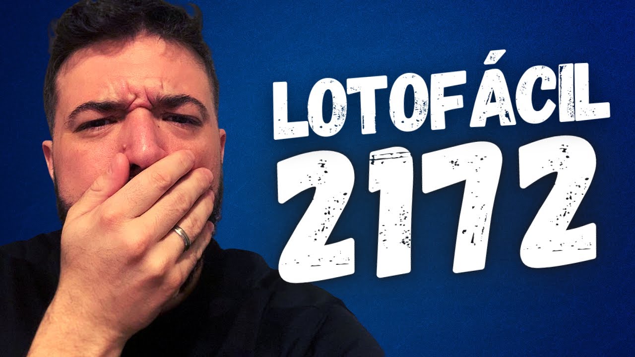 Lotofacil 2172 - YouTube