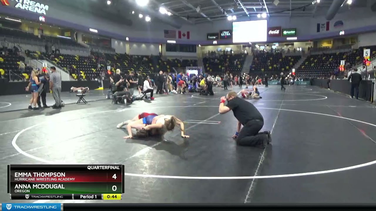 High School Girls 152 Emma Thompson Hurricane Wrestling Academy Vs Anna ...