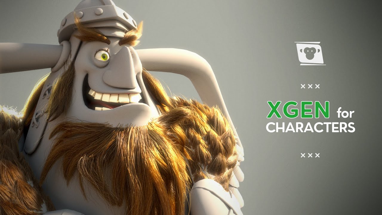 XGEN for Stylized Characters - YouTube