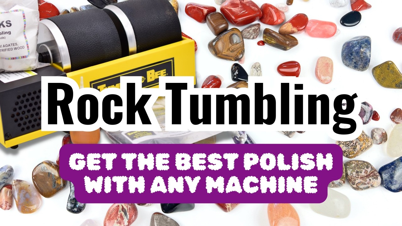 Rock Tumbling 101 - Beginner's guide to polish rocks with any rock ...