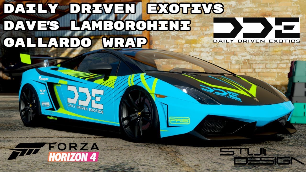 DDE Lamborghini Gallardo (Dave) - Forza Horizon 4 Design / Speedpaint ...