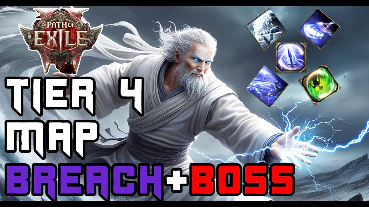 Path of Exile 2 Tier 4 Map Breach + Boss Build At The End - YouTube