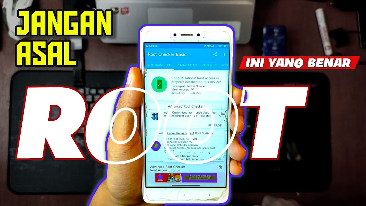 Cara Root Hape Android Yang Baik dan Benar Tanpa PC 2022 - YouTube